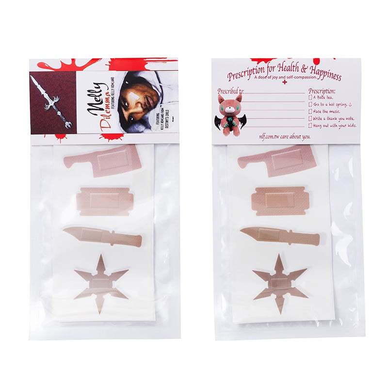 NLF Sword Band-aid Stickers 兵器OK繃貼紙 – NLF無限極樂 No limits fun